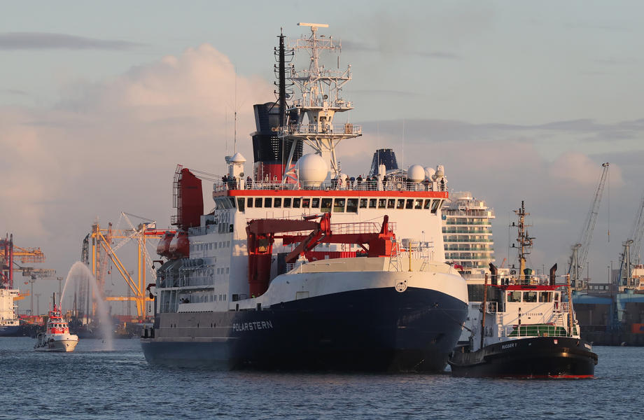 Polarstern research ship returns to Bremerhaven: No Arctic ice soon ...