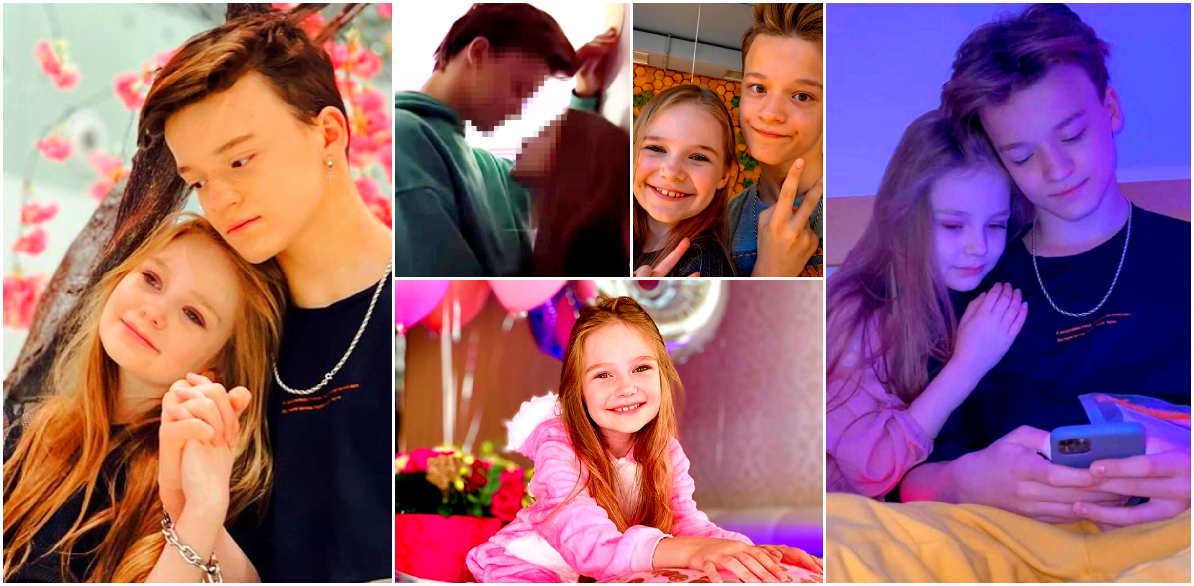 PHOTO VIDEO Eight year old Mila Is In A Love Affair With A 13 year