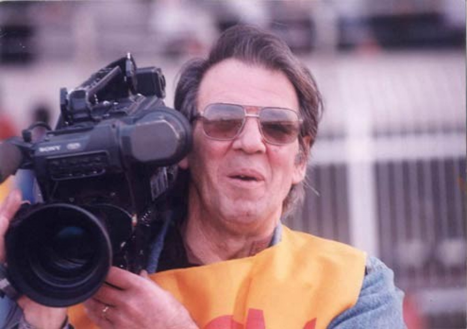Macedonian cameraman Gjoko Popovski-Ganjo, who was the first to film ...