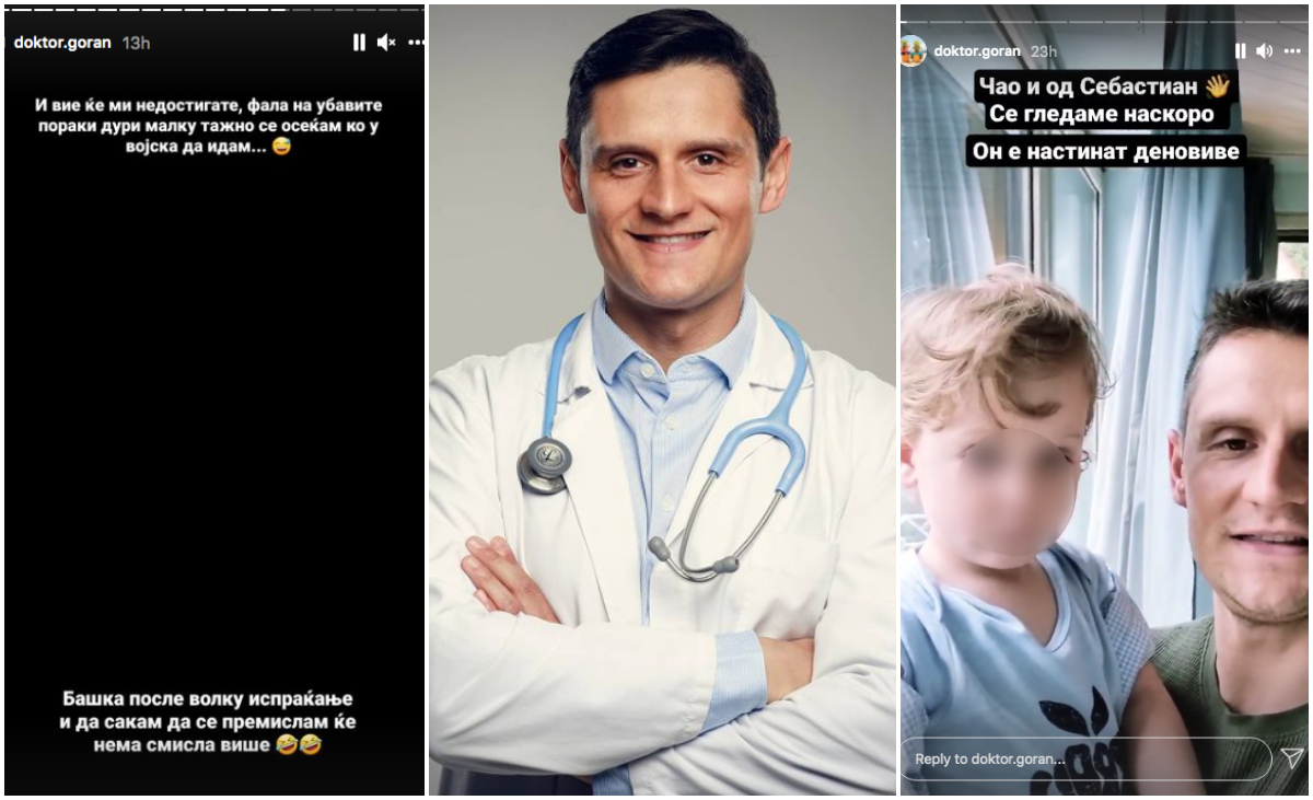 VIDEO | Instagram in mourning: Dr. Goran says goodbye to his numerous ...