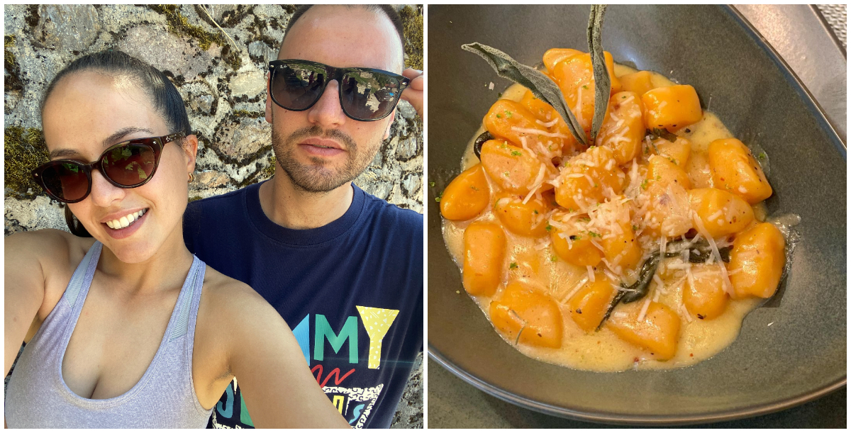 Sashka and Sashko reveal to us a simple recipe for sweet potato gnocchi ...