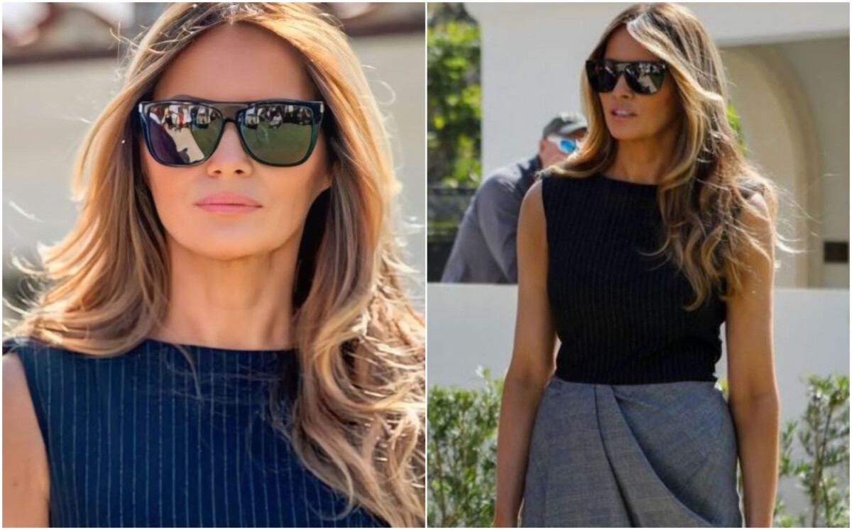 PHOTO | She reminded us why she is a style icon: Melania Trump appeared ...