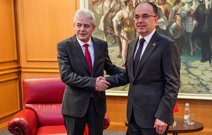 Ahmeti met with Albanian President Bajram Begaj - Free Press