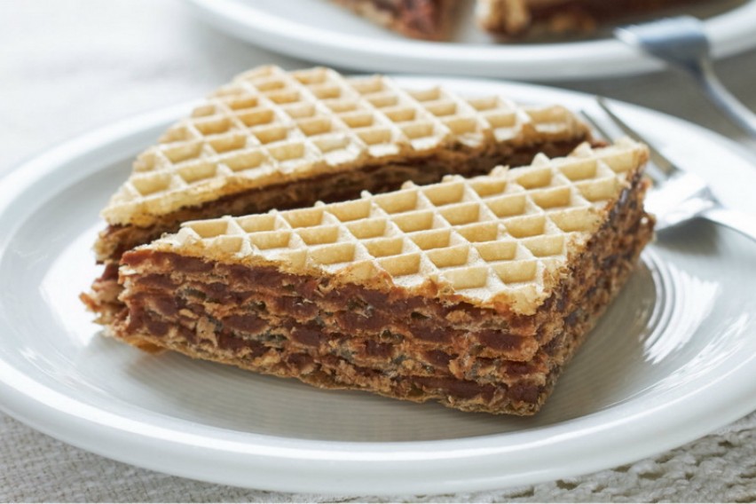 An old-fashioned recipe for wafers, a favorite dessert in the former ...