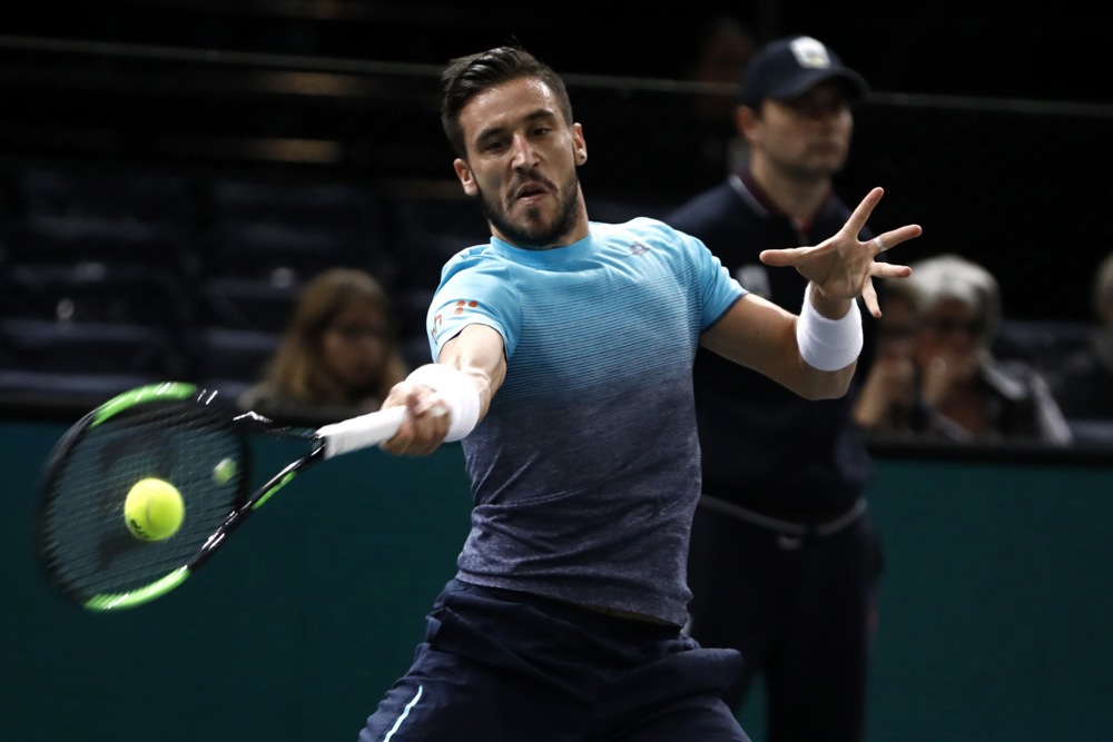 Bosnian tennis player surrendered the match after only one point played ...