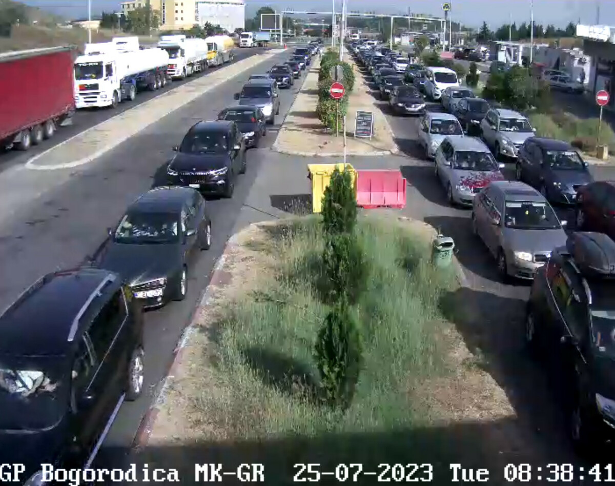 Increased frequency of vehicles on "Tabanovce" and "Bogorodica ...