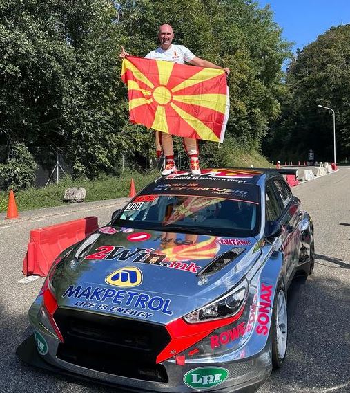 PHOTO: Victory of the Macedonian motorist Igor Stefanovski - Idze at ...