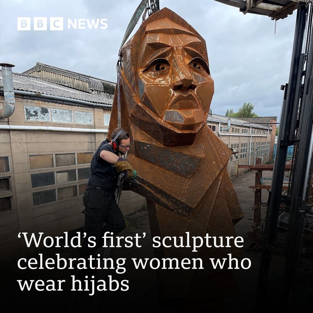 PHOTO | World's first sculpture celebrating hijab-wearing women - Free ...