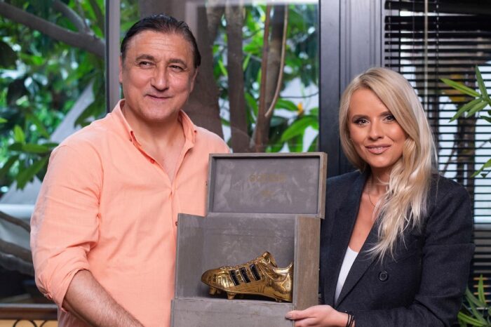 Darko Pancev's "Golden Boot" in the Red Star Museum - Free Press