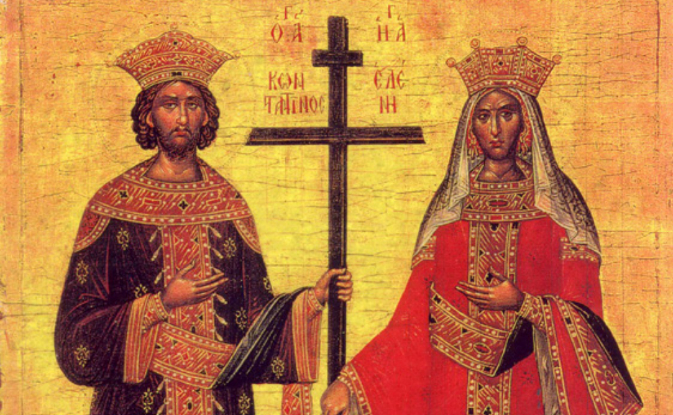 Saint Emperor Constantine and Saint Empress Elena are celebrated today ...