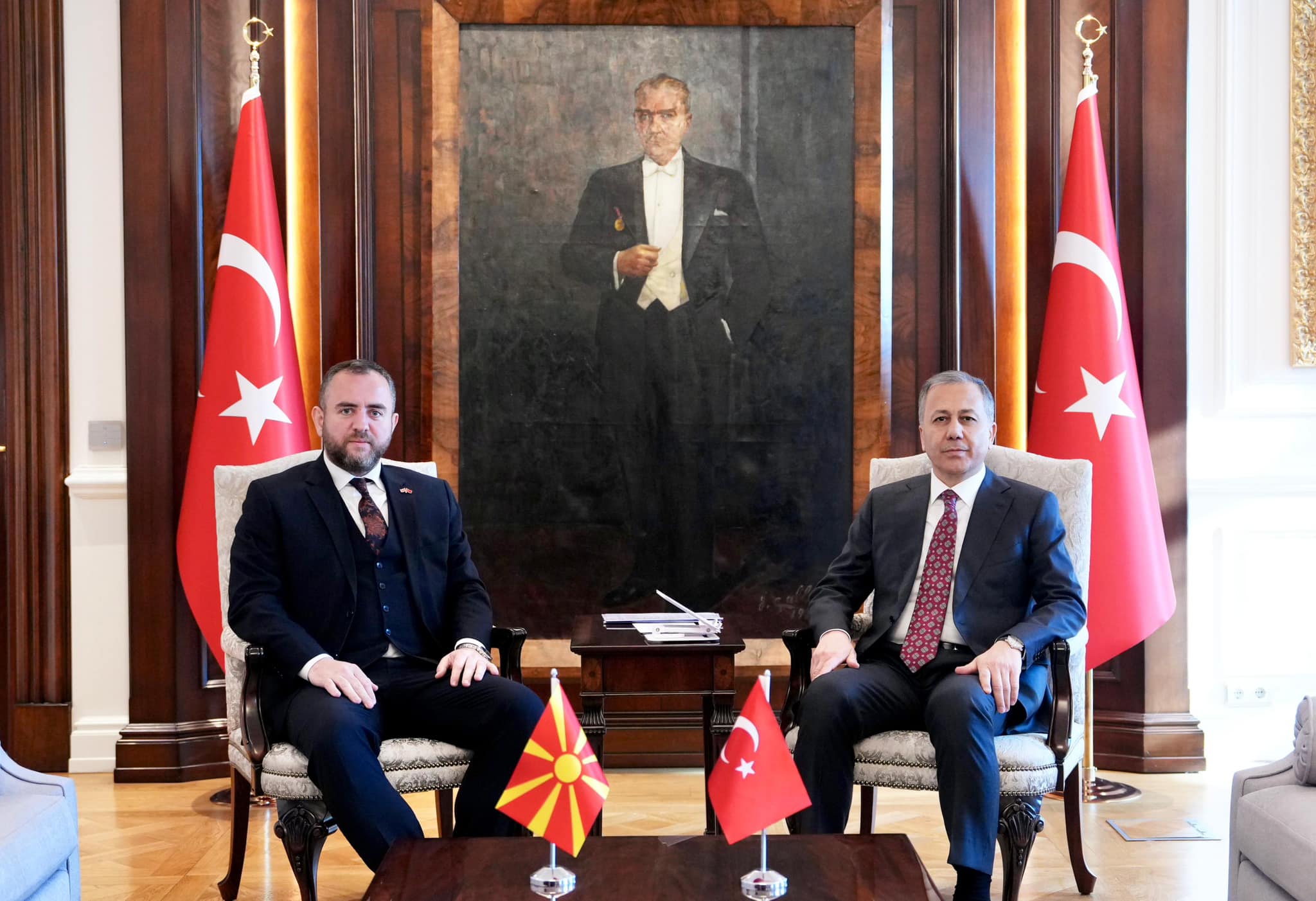 Toshkovski met with his Turkish colleague Ali Yerlikaya - the excellent ...