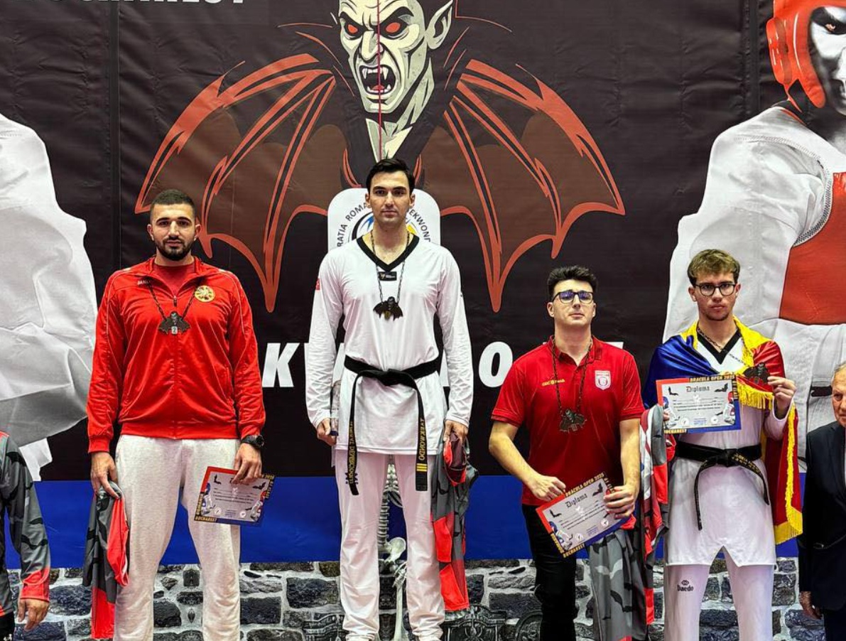 Dejan Georgievski won silver at the strong G1 tournament in Romania ...